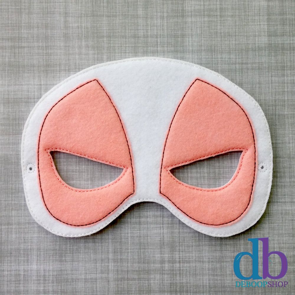 Gwen Pool Felt Play Mask | DeBoop Shop
