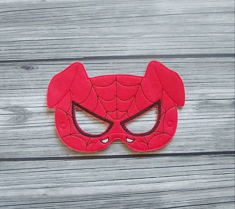 Spider-Ham Felt Play Mask | DeBoop Shop