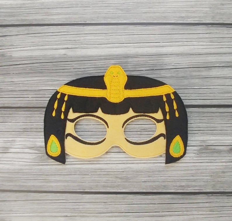 Cleopatra Felt Play Mask | DeBoop Shop